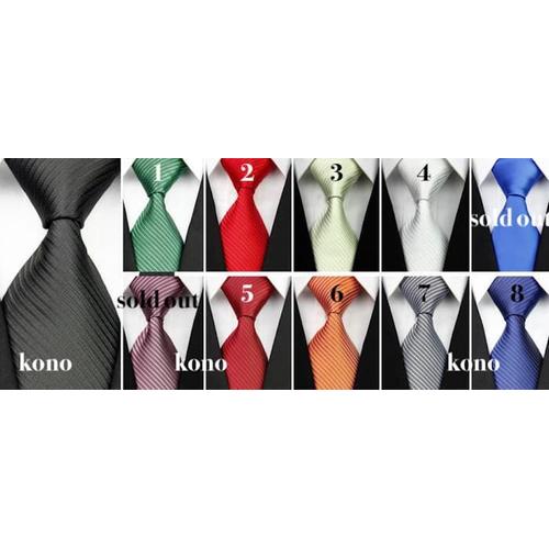 Jual Dasi Panjang Pria Motif Salur - Lebar 3 inch ( 7 - 8cm) - Biru Bca ...