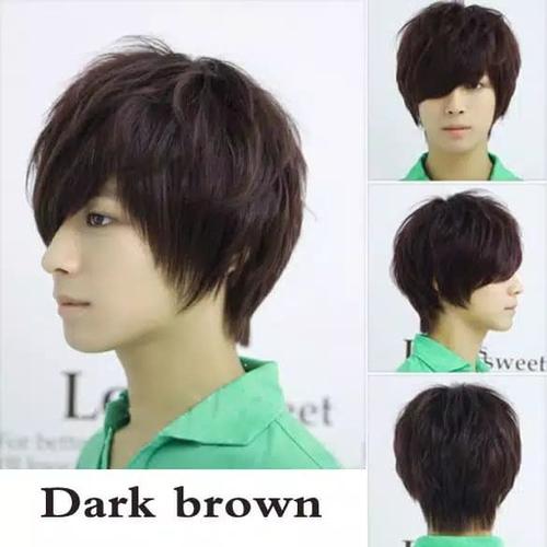 Jual Wig Rambut Pria Model lurus warna Brown - Kab. Tangerang - MELINA ...