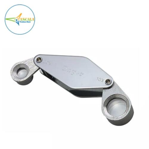 Jual Lup Geologi - Loupe Ruper Double Hand Lens 20x 10x Magnifier ...