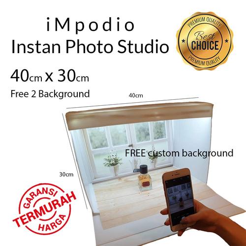 Jual Mini Box Studio foto Impodio uk. 40 x 30. FREE Custom Motif - Box ...