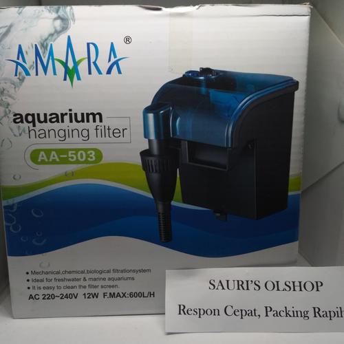 Jual Filter Gantung Aquarium / Filter Hang On Amara 503 Aquarium ...