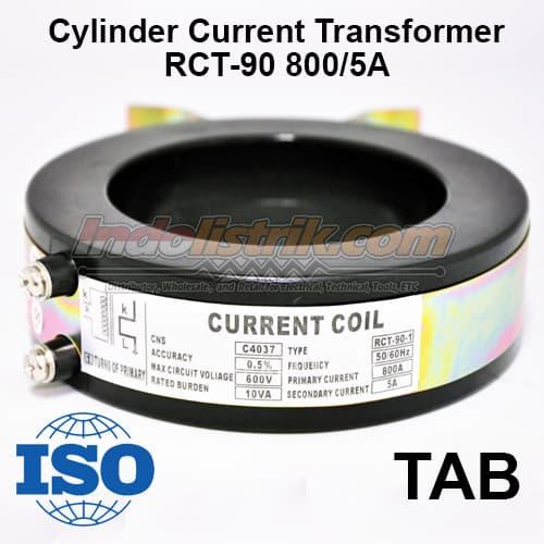 Jual Cylinder Current Transformer TAB RCT-90 800/5A - Jakarta Pusat ...