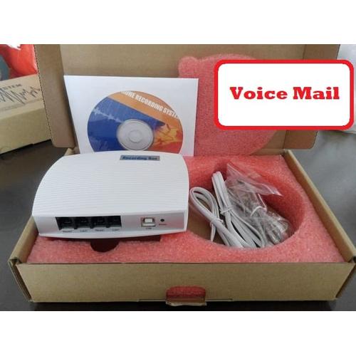 Jual Alat Rekam Telepon USB 2 line Voice Logger Perekam Voice Mail VM ...