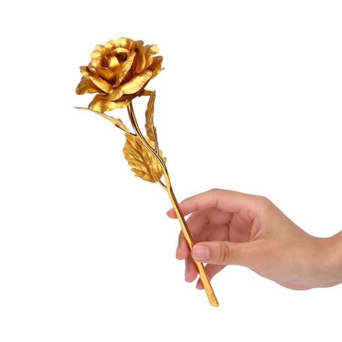Jual bunga rose gold mawar emas souvenir birthday gift - box - Kota ...