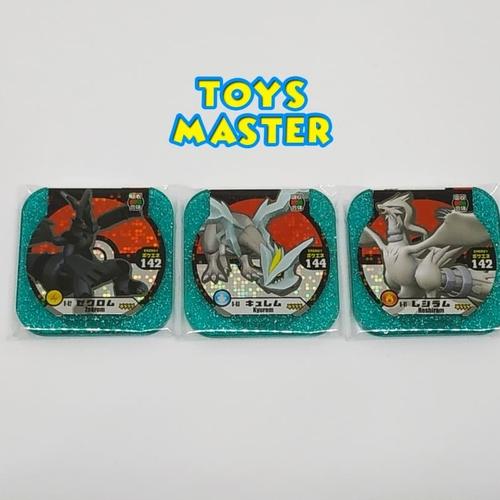 Jual Pokemon Tretta Trio Master Dragon Zekrom Kyurem Reshiram ver. Mew ...