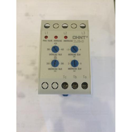 Jual Chint XJ3-D Phase Failure Relay Over / Under Voltage Protector ...