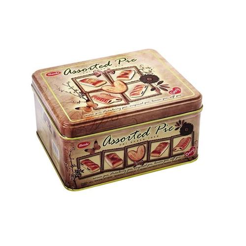 Jual Biskuit Pie Aneka Rasa | Monde Assorted Pie Genji Kaleng 285 ...