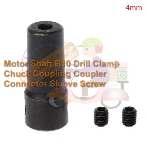 Jual HiS 4mm Motor Shaft B10 Taper Drill Clamp Chuck Coupling Coupler ...