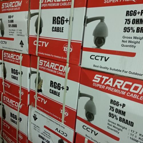 Jual Kabel CCTV Merk Starcom RG 6 + Power - Jakarta Barat - VINCENT CCTV | Tokopedia