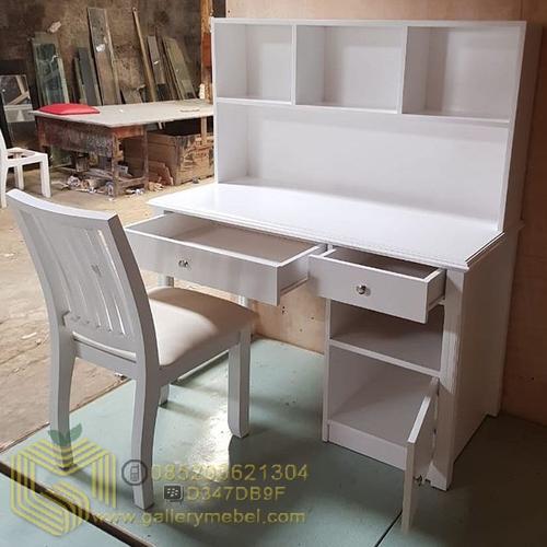 Jual Set Meja Belajar Rak Buku / Meja Kerja Minimalis - Kab. Jepara ...