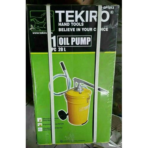 Jual TEKIRO - POMPA OLI DRUM 20 LITER HAND OLI PUMP 20 L - ORIGINAL ...
