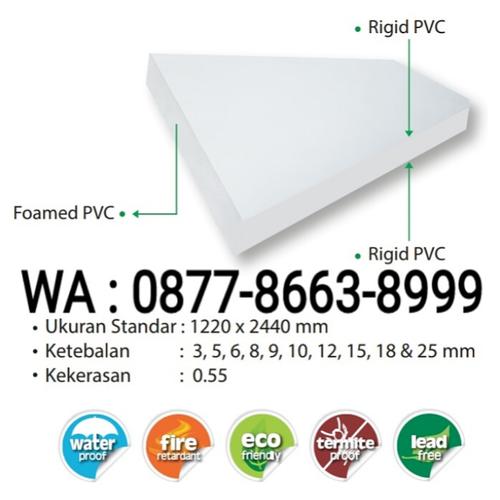 Jual Papan PVC Board Premium Import 5 Mm X 2440 Mm X 1220 Mm PVC Sheet ...