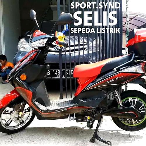 Jual GEBYAR PROMO SEPEDA LISTRIK MODEL MOTOR SELIS ELANG 48V 12A 500W ...