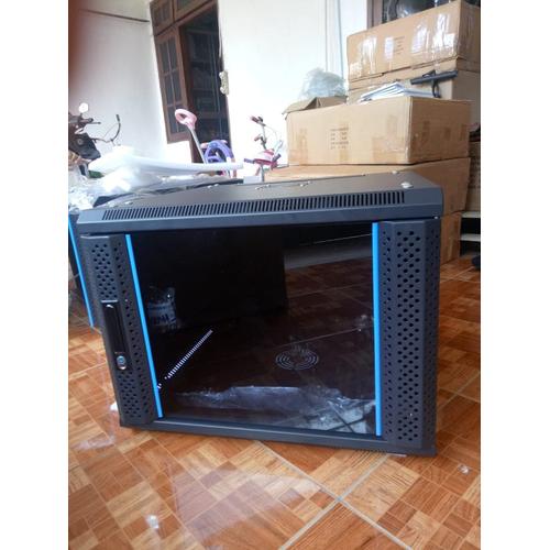 Jual WALLMOUNT 8U 600MM INDORACK WIR6008D - DOUBLE DOOR WALL RACK MOUNT ...