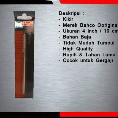 Jual Kikir Bahco segitiga gergaji sandvik 4" bagus tajam awet - Jakarta ...