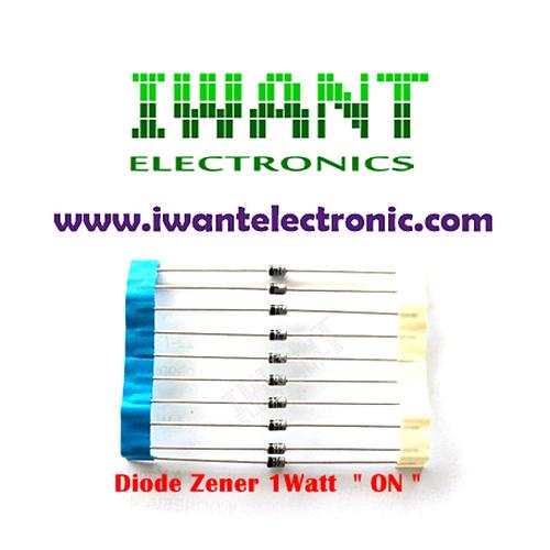 Jual DIODE ZENER 5.1V / 5V1 / 5.1 VOLT 1W 1 WATT 1N4733A ON DIODA ZENER - Kota Bandung - I.WANT ...
