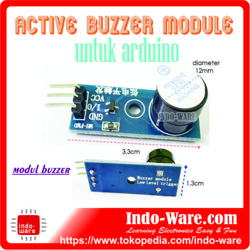 Jual Active Buzzer Module untuk Arduino - Kota Semarang - indo-ware ...