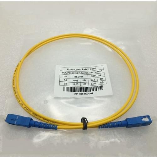 Jual 1m Patchcord SC Upc - SC Upc Patch Cord Fiber Optic SC-SC ...