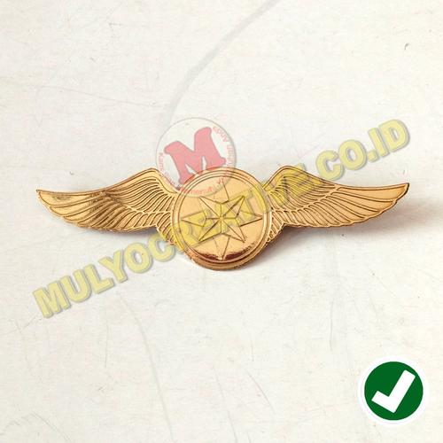 Jual Wing Sekolah Pelayaran Logo Bintang Bahan Logam Kuningan - Kab ...