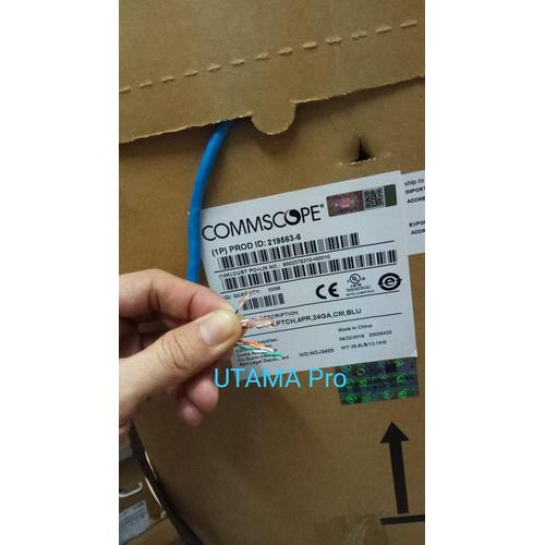 Jual AMP Commscope UTP Cat6 Stranded Blue - Jakarta Pusat - UTAMA Pro ...