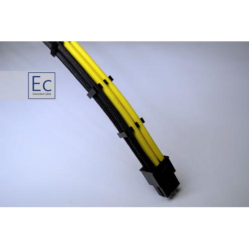 Jual CUSTOM EXTENSION CABLE SLEEVE 6 PIN VGA PCIE- KABEL EKSTENSI VGA 6 ...