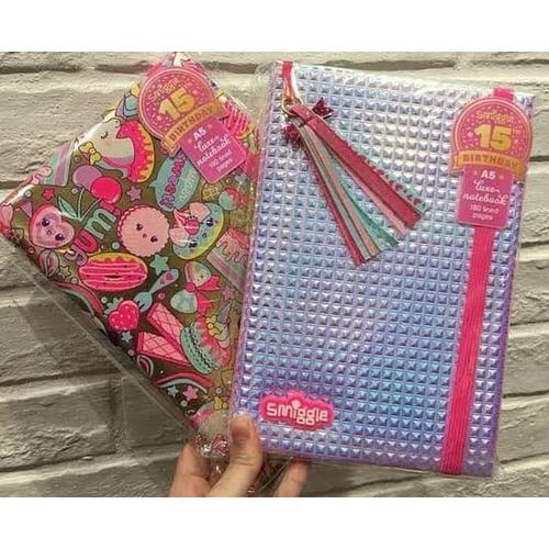 Jual Smiggle 15th Birthday A5 Luxe Notebook - Buku Tulis Smiggle ...