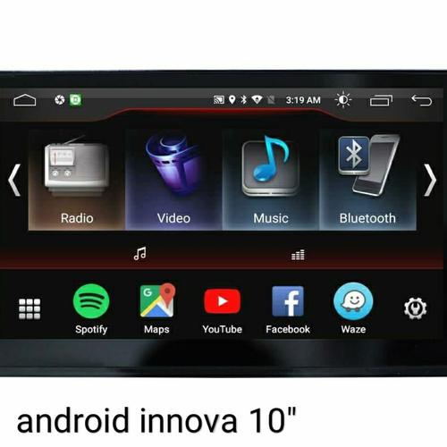 Jual HEAD UNIT/TAPE MOBIL ANDROID OEM TOYOTA INNOVA REBORN 4G LTE ...