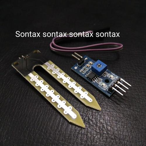 Jual sensor kelembaban tanah air basah tancap modul module arduino ...