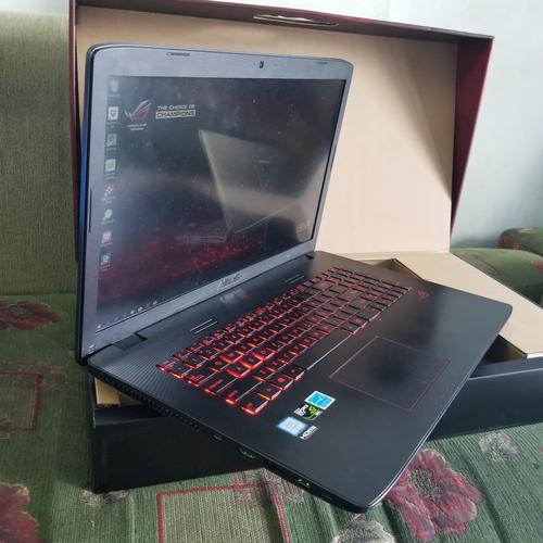 Jual Asus ROG GL 752VW Core i7 Gen 6th RAM 12GB HDD 1TB black bekas ...