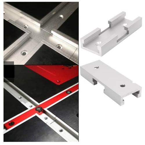 Jual T Track Intersection Kit Aluminum Miter T Slot Connecting Parts ...