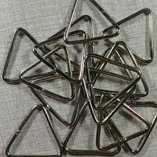 Jual Ring besi segitiga 2.5 cm Nikel /Ring segitiga BESI NIKEL SILVER ...
