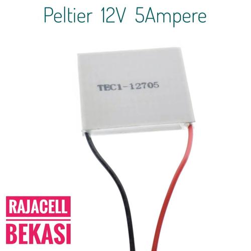 Jual Peltier TEC1 12705 12V 5A 40x40 Thermoelectric Cooler Pertir ...