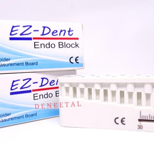 Jual DENTAL ENDO BLOCK - NEEDLE HOLDER DAN PENGUKUR PANJANG KERJA ENDO ...