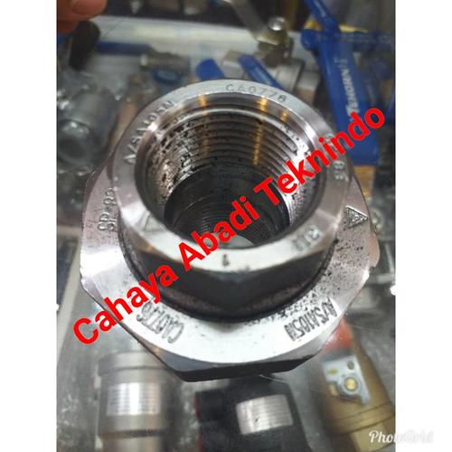 Jual Watermur besi class 3000 drat 2"(inch) Union besi #3000 - Jakarta ...