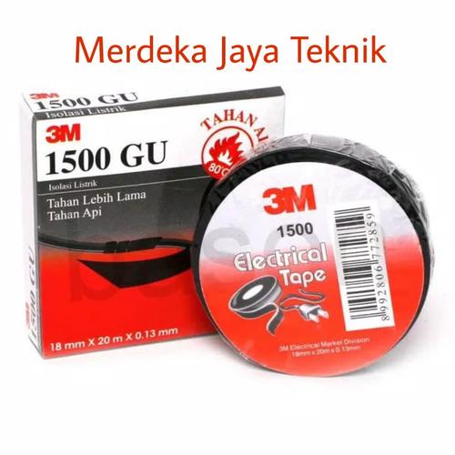 Jual Isolasi 3M Scotch 1500GU Hitam Lakban Kabel isolasi - Jakarta ...