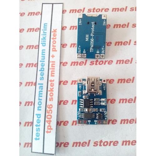 Jual Modul Mini Lithium Baterai Charge TP4056 1A With Automatic ...