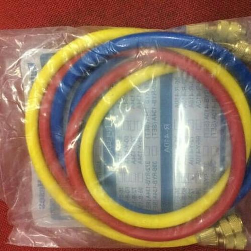 Jual Selang Manifold R 22 R 32 Pengisian ac freon1 Set isi 3 Selang ...