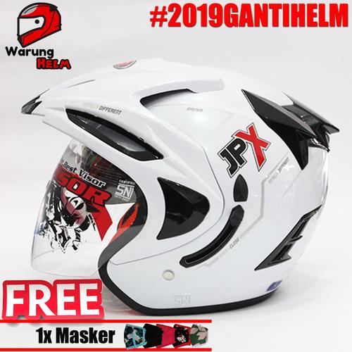 Jual Helm JPX Original Putih - [White] Bkn Ink - Kota Surabaya ...