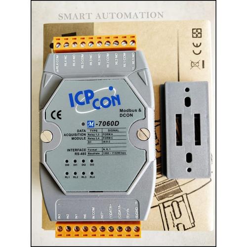 Jual I/O Module/Modbus RTU/4 Relay Signal/4DI/LED ICPDAS M-7060D-G CR - Kota Tangerang Selatan ...