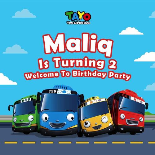 Jual Banner atau Backdrop Tayo Perlengkapan Ulang Tahun - Kota Depok ...