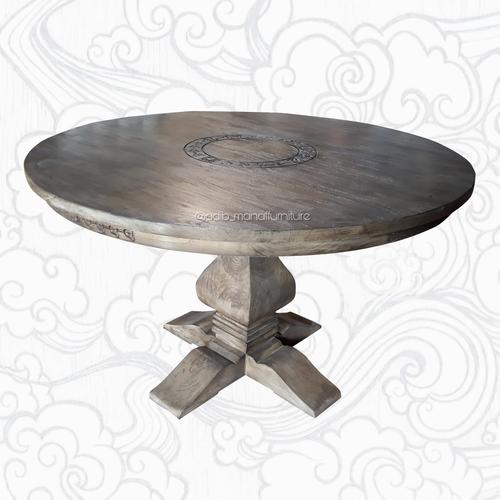 Jual Round Table - Meja Makan Bulat - Set Meja Makan - Set Kursi Makan ...