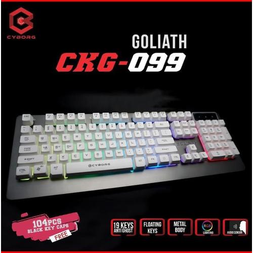 Jual Cyborg CKG - 099 | Goliath | RGB Gaming Keyboard - Jakarta Selatan ...