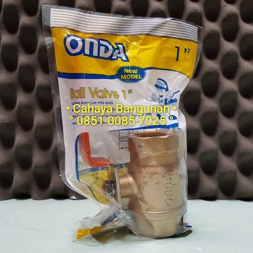 Jual BALL VALVE Stop Kran Keran StopKran Onda 1" Inc Inch 1Inch ...