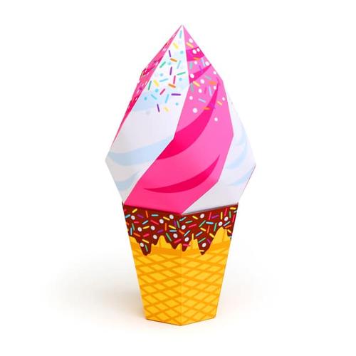 Jual Box Ice Cream Papercraft - Kab. Bekasi - Papercraft Tiviti | Tokopedia