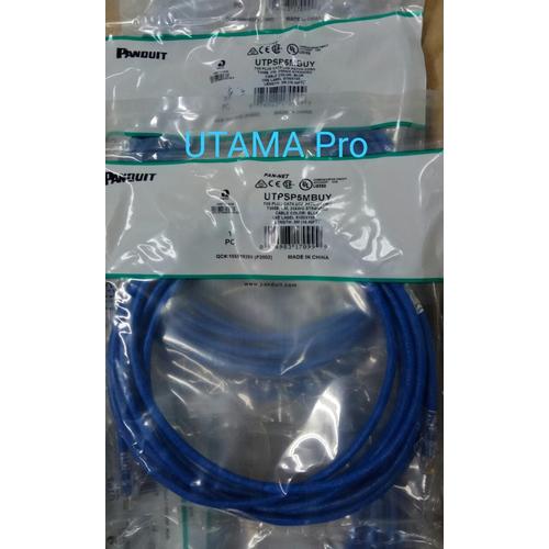 Jual Panduit Patch Cord UTP Cat6 5M UTPSP5MBUY Blue - Jakarta Pusat ...