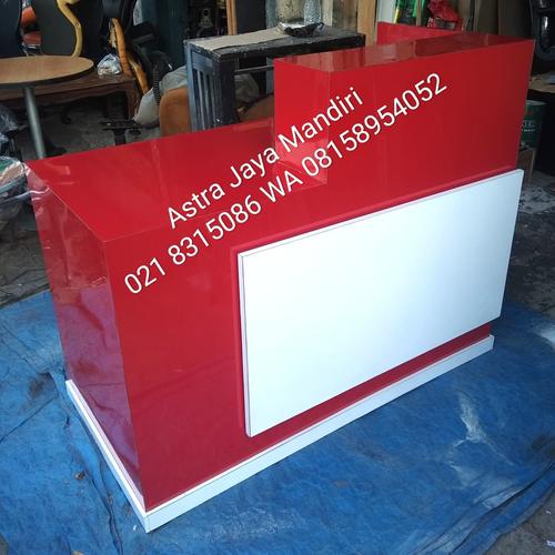 Jual Meja Loundry Lapisan HPL Meja Recepsionis Meja Counter Meja Custom ...
