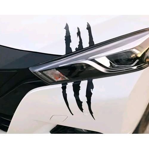 Jual stiker mobil cutting wolverine clau cakar kap lampu keren - Kab ...