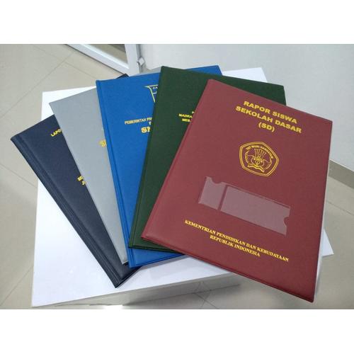 Jual Map Raport / Map Ijazah K13 Custome (isi 20 kantong doff ...