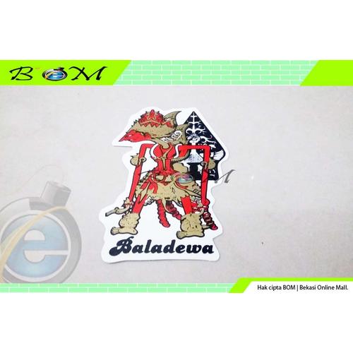 Jual sticker stiker gambar karakter wayang kulit bala dewa baladewa ...