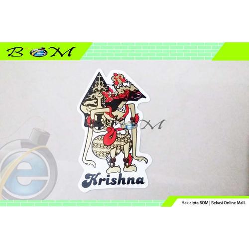 Jual sticker stiker gambar karakter wayang kulit krishna - Kota Bekasi ...
